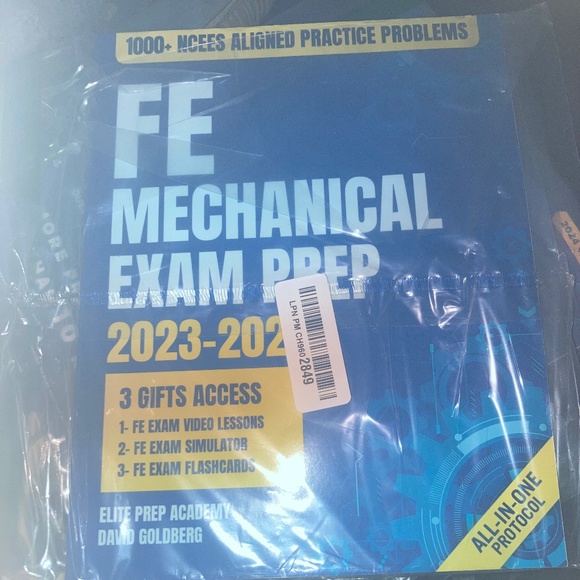 Other | Fe Mechanical Exam Prep Book 2232024 | Poshmark